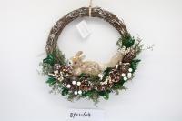 China Wholesale Large Artificial Christmas Wreath Garland 60cm Pine Cone Door Decoration for sale