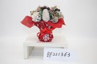China Handmade Natural Christmas Bouquet Decoration 30cm Festive Home Decor for sale