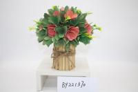 China Handmade Natural Christmas Bouquet Decoration 30cm Festive Home Decor for sale