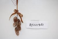 China Customized Christmas Acorn Pendant Decoration for Festival Party Hanging Ornament 5cm for sale