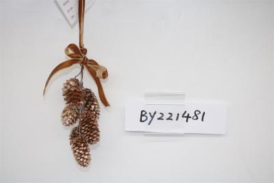 China Customized Christmas Acorn Pendant Decoration for Festival Party Hanging Ornament 5cm for sale