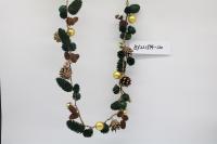 China Customized Christmas Acorn Pendant Decoration for Festival Party Hanging Ornament 5cm for sale