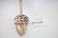 China Customized Christmas Acorn Pendant Decoration for Festival Decor 5cm for sale