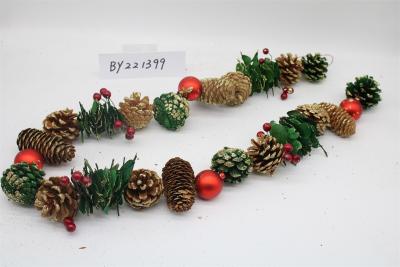 China Customized Christmas Acorn Pendant Decoration for Festival Decor 5cm for sale