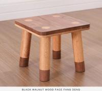 China Solid Wood Animal Shape Shoe Stool Modern Cute Small Chair 30cm Height for sale
