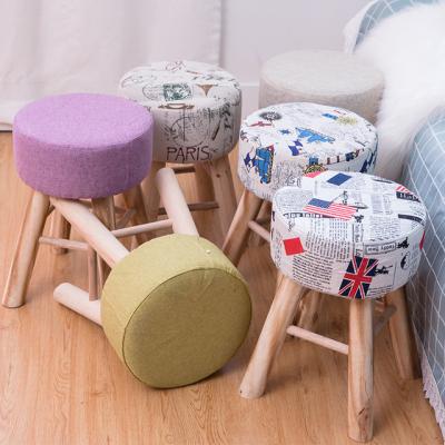 China Solid Wood Animal Shape Shoe Stool 30cm Height Cute Modern Design for Home Entryway for sale