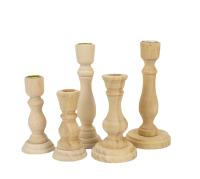 China Handmade Wooden Craft Decor Statue Cute Carved Wood Figurine Ornament 15cm for sale