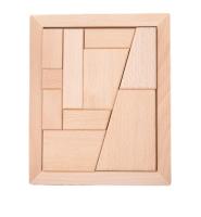 China Eco-Friendly Wooden 3D Building Blocks Creative DIY Art Toy Home Ornament Gift 100 Piece Set for sale