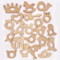 China Eco-Friendly Wooden 3D Building Blocks Creative DIY Art Toy Home Ornament Gift 60 Pieces for sale