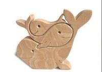 China Eco-Friendly Wooden 3D Building Blocks Creative DIY Art Toy Home Ornament Gift 60 Pieces for sale