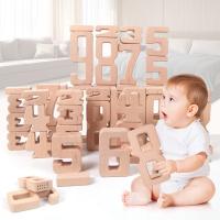 China Eco-Friendly Wooden 3D Building Blocks Creative DIY Art Toy Home Ornament Decoration Solid Wood Gift for Kids for sale