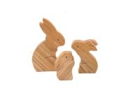 China Eco-Friendly Wooden 3D Building Blocks Creative DIY Art Toy for Kids Home Decoration 100 Piece Set for sale