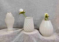 China Handmade Ceramic Flower Pot Porcelain Vase for Home Decor 8 Inch Diameter for sale