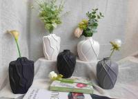 China Handmade Ceramic Clay Flower Pot Vase 6 Inch Porcelain Statued Home Decor Planter for sale