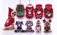 China Fashion Pet dog Clothes indoor outdoor cat garments Christmas festival gifts for sale