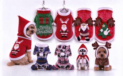 China Fashion Pet dog Clothes indoor outdoor cat garments Christmas festival gifts for sale