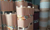 China Eco-Friendly Hand-Woven Grass Rattan Storage Stool Ottoman Box 30x30x45cm for sale
