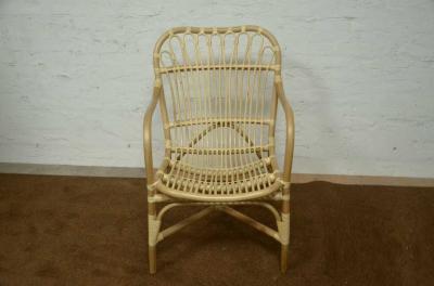 China Luxury Cane Modern Wooden Wicker Rattan Bar Chair Outdoor Garden Sofa 120kg Capacity for sale