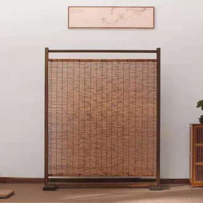 China Carbonized Natural Reed Fence Panel Eco Friendly Outdoor Garden Privacy Screen 180x180cm for sale
