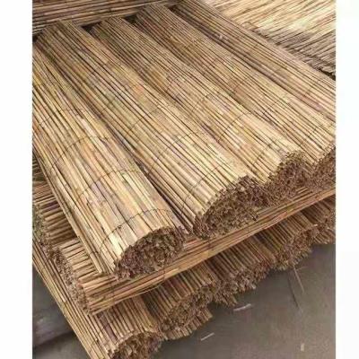 China Carbonized Natural Reed Fence Panel Eco Friendly Outdoor Garden Privacy Screening 180x180cm for sale