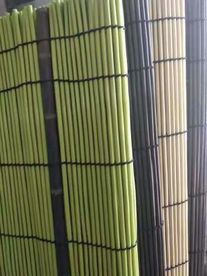 China Carbonized Natural Reed Fence Panel 180x180cm Eco Friendly Outdoor Garden Privacy Screen for sale