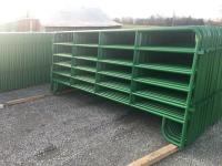 China Hot Dip Galvanized Steel 12 Foot Horse Panels Round Pen Livestock Corral Panels for sale