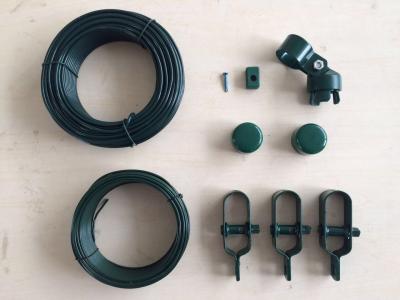 China ISO9001 2008 Steel Fence Post Clamps Metal Fence Accessories Iron Steel for sale