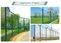 China Residential 358 Anti Climb Security Fence 2-2.5m Powder Coated Black for sale