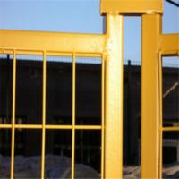 China 1.5mm 1.8mm 2.0mm Metal Temporary Steel Fence Panels 50X100mm for sale