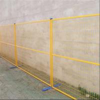 China 1.5mm 1.8mm 2.0mm Metal Temporary Steel Fence Panels 50X100mm for sale