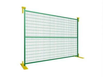 China Anti Thief Anti Climb Temporary Steel Fence Galvanized Powder Coated for sale
