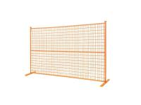 China Anti Thief Anti Climb Temporary Steel Fence Galvanized Powder Coated for sale