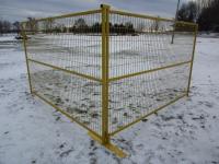 China Anti Thief Anti Climb Temporary Steel Fence Galvanized Powder Coated for sale