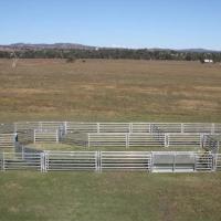 China Galvanized Portable Horse Panels Corral Panel Fence 1.8m x 2.1m for sale