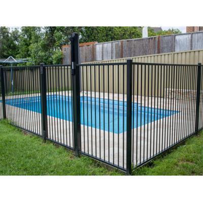 China Aluminium Flat Top Pool Fencing 2.4mL x 2mH Swimming Pool Fencing And Gates for sale