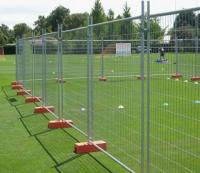 China 6mm 7mm Temporary Steel Fence Construction Site Temporary Fence for sale