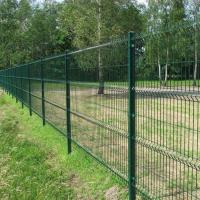 China Trellis Galvanised Square Mesh Fencing 2.4m Basketball Court Net Fence for sale
