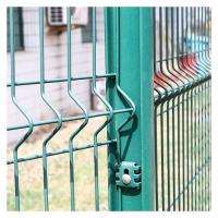 China Green Pvc Coated Steel Welded Wire Rolled Garden Fencing School for sale