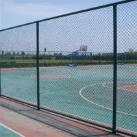 China Square Chain Link Metal Net Steel Wire Mesh Fence PVC Coated 2.4 Meter for sale