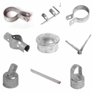 China Hot Dip Galvanised Iron Craft Chain Link Fence Hardware Metal Fence Accessories for sale