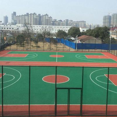 China Basketball Court Containment Fencing Cost 4 Foot Galvanized Wire Fencing for sale