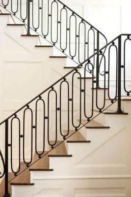 China Powder Coated Wrought Iron Fence Balusters Ornamental Wrought Iron Gates for sale