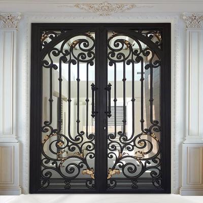 China Garden Wrought Iron Fence Walkway Gates Frame 120 x 76 x 4.0mm for sale