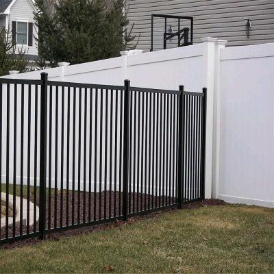 China 600-2000mm Tubular Metal Fence Aluminium Tubular Fencing Hot Dipped Galvanized for sale