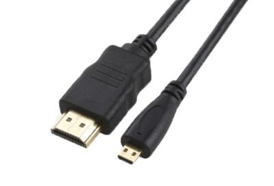 China QS3001，QSMART Latest standard A TO D Gold plated High Speed with Ethernet Audio Return 3D 4K 1.4V 2.0V HDMI Cable for sale