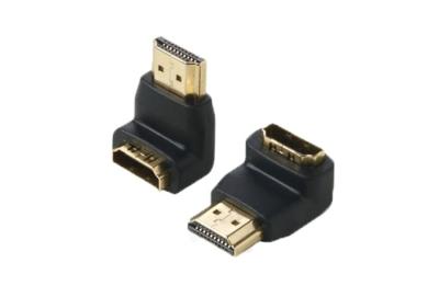 China QS AD002，90 Degree HDMI Right Angle Adapter for sale