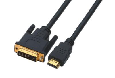 China QS6002，HDMI to DVI-D Digital Video Cable for sale