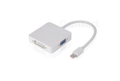China QS MIDP001, Mini DP to DVI VGA Adapter for sale
