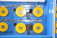 China 4 Heads Fine Copper Annealing Machine For Wire Drawing Multi Wire Drawing Machine for sale