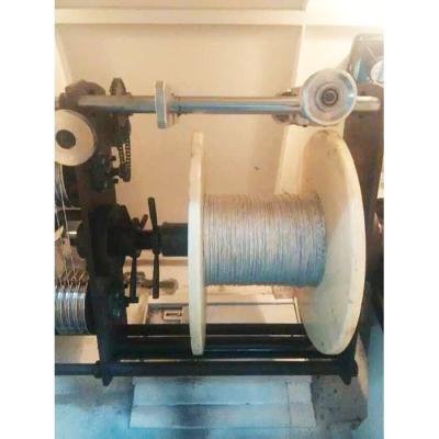 China PLC Control Cantilever Single Arm Type Cable Stranding Machine Cored Wire Cabling Machine for sale